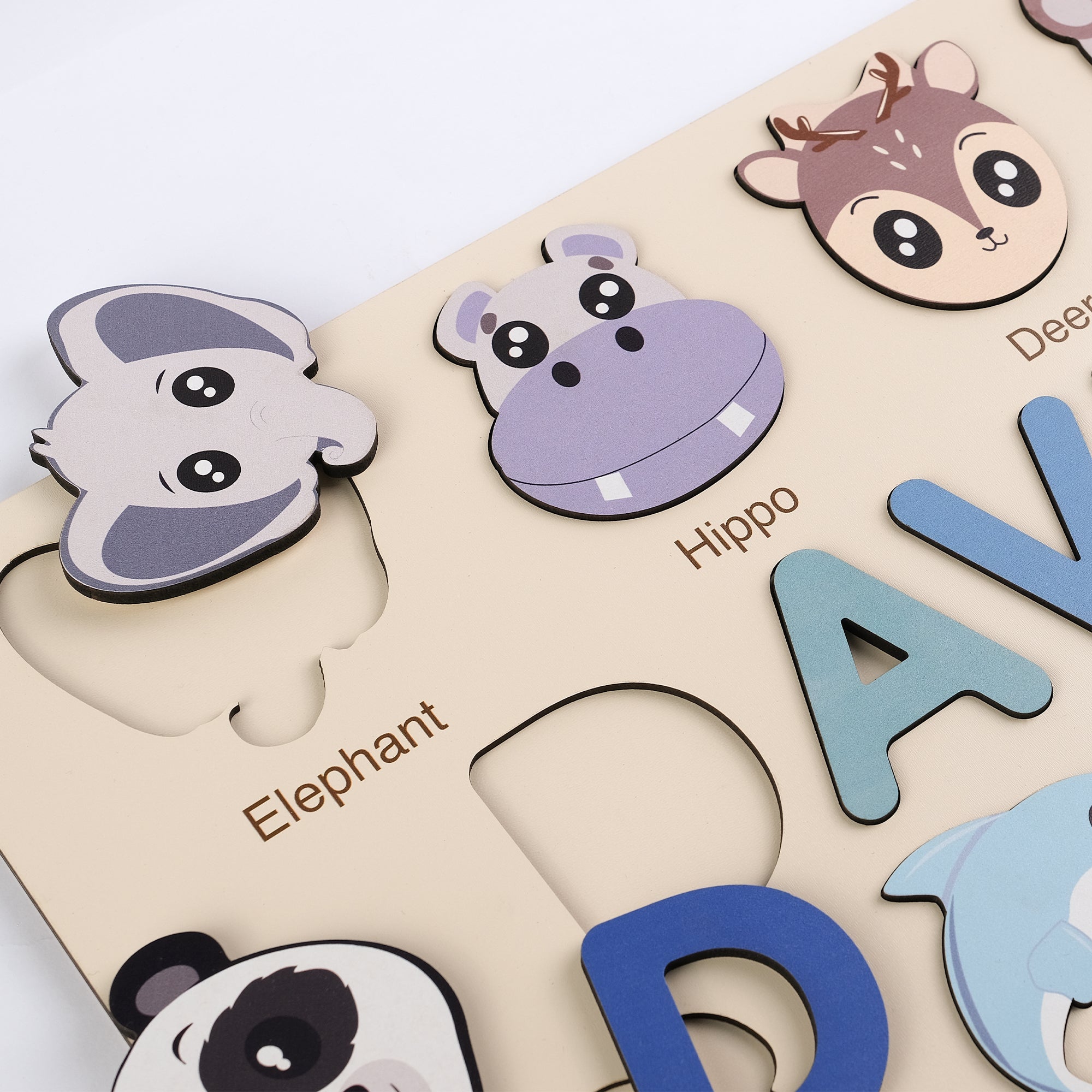 Wooden Animal Puzzle – Fun Animal Puzzles for Kids – Wooden Toys Point